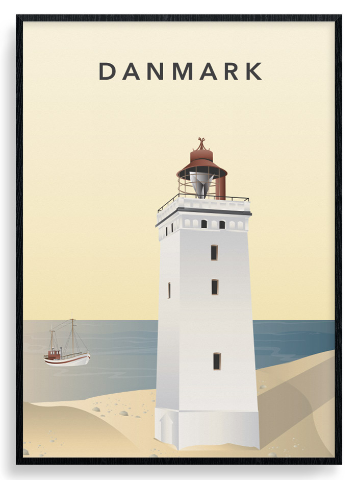 Danmark Fyr Poster