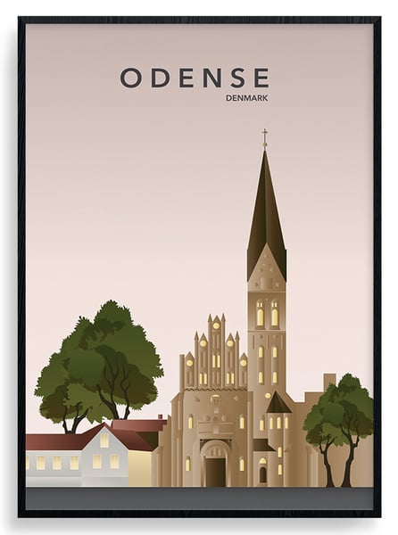 Odense Sankt Albani Plakat